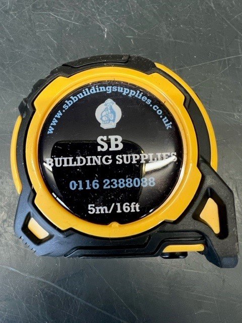 SB Branded 5m ( 16ft ) good quality measuring tape – SB Building ...